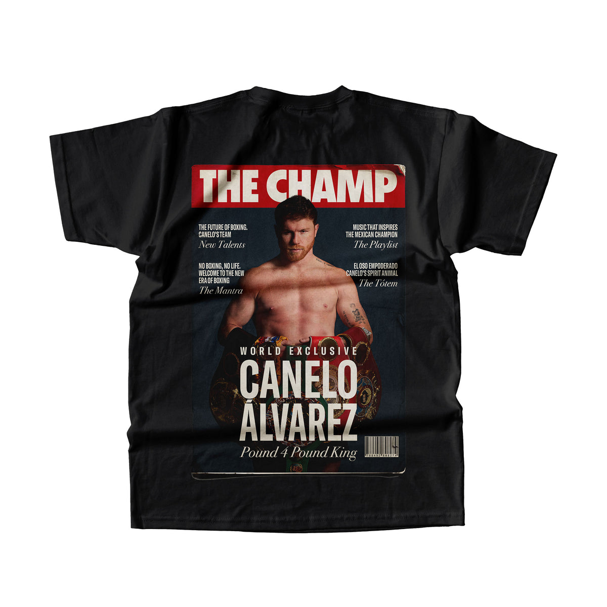 Champion Magazine T-shirt | Canelo Store – Canelo Store México